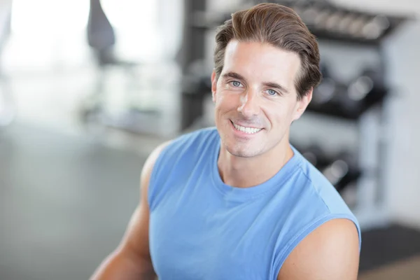 Man smiling in the gym — Stock Photo #12349990 - Stock Image - Everypixel
