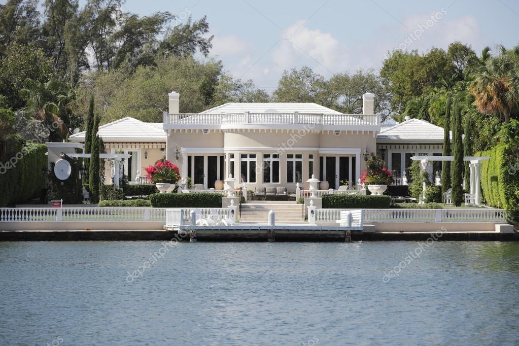 Luxurious waterfront mansion Stock Photo by ©felixtm 18692829