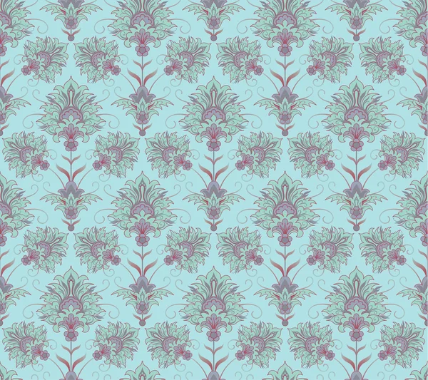 Blue victorian wallpaper Vector Art Stock Images | Depositphotos
