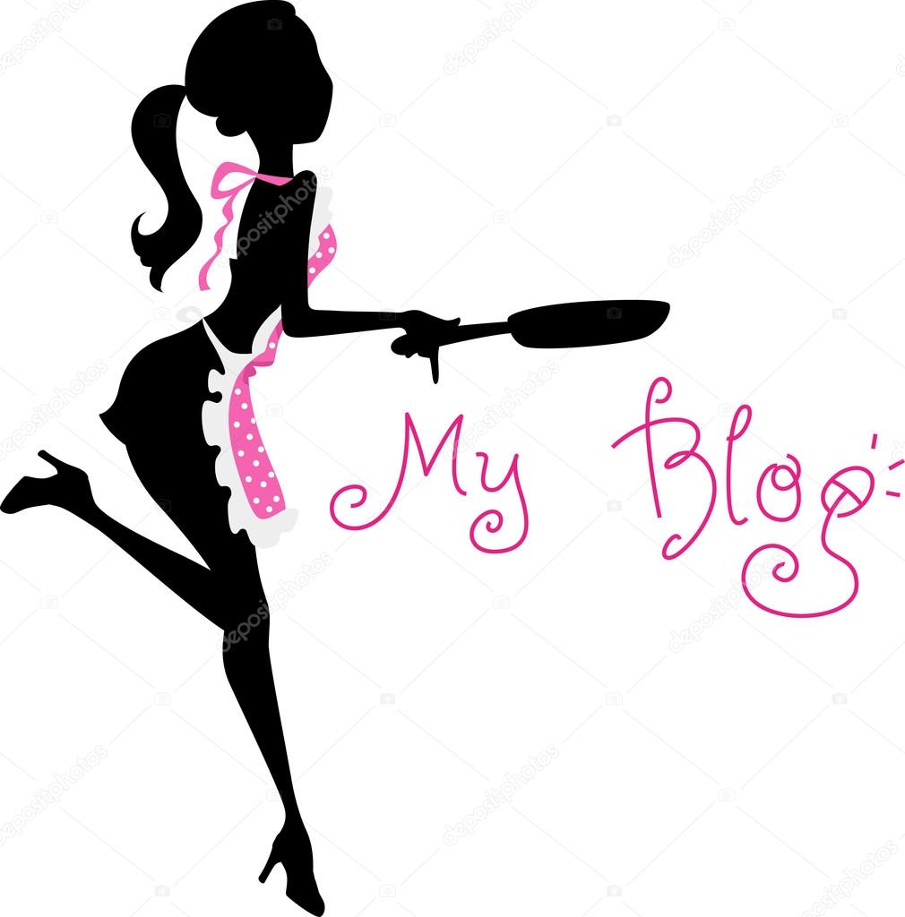 Female Cook Silhouette Stock Photo by ©lenmdp 12583553