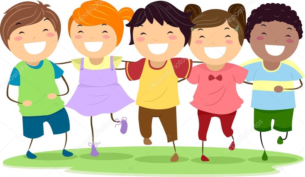 Laughing Cartoon Kids