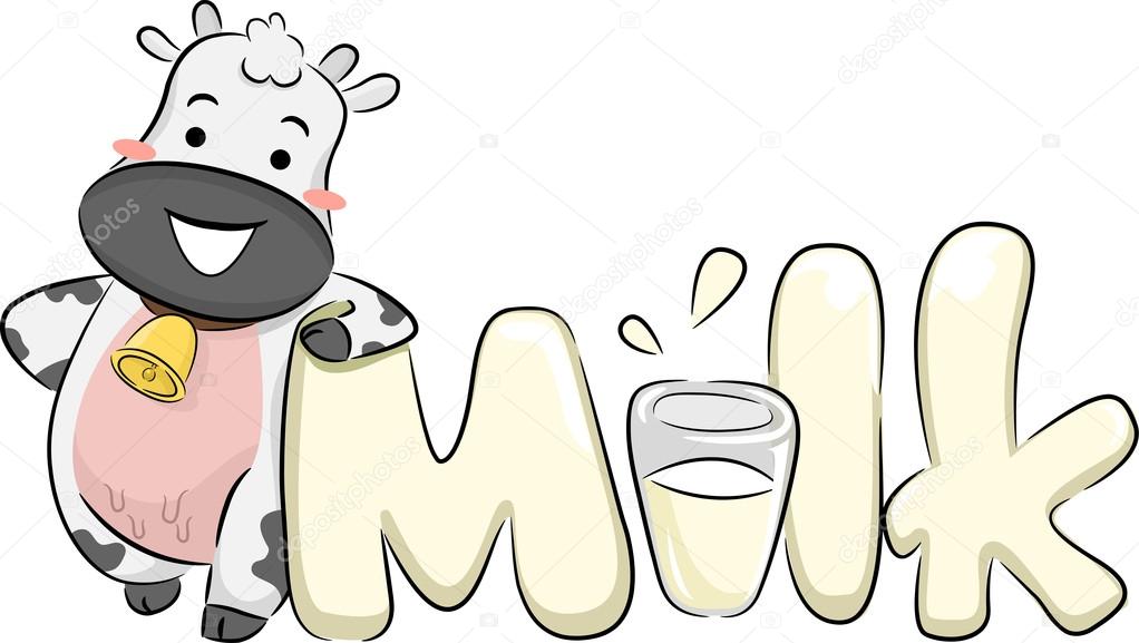 Cow Milk Animation