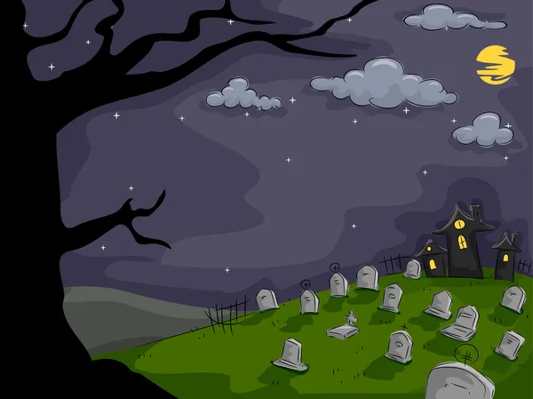 Graveyard background Stock Photos, Royalty Free Graveyard background ...