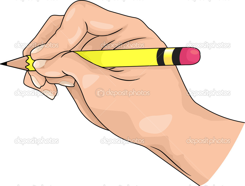 Hand Writing with Pencil Stock Photo by ©lenmdp 16349273