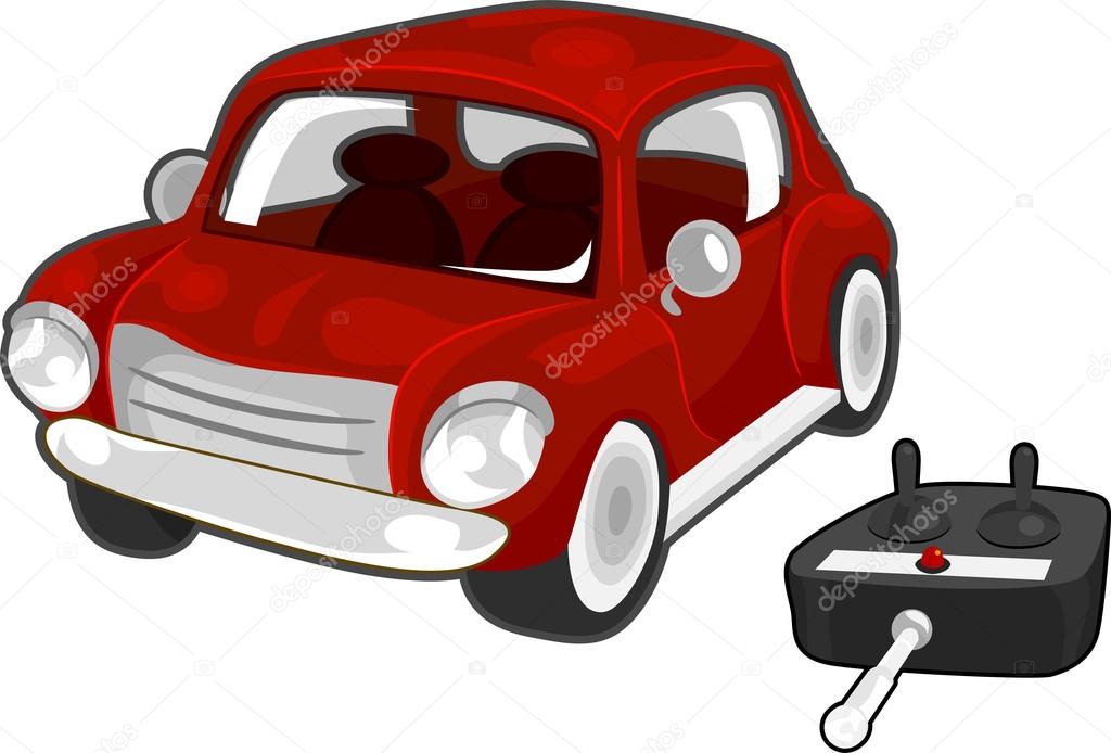 Remote Controlled Toy Car Stock Illustration by ©lenmdp #19415333