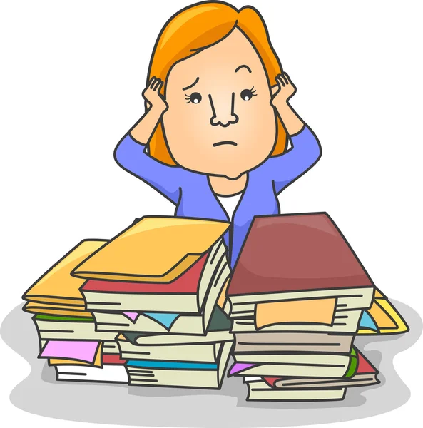 Kid Doing Homework On The Floor — Stock Photo © RodSavely #61364497