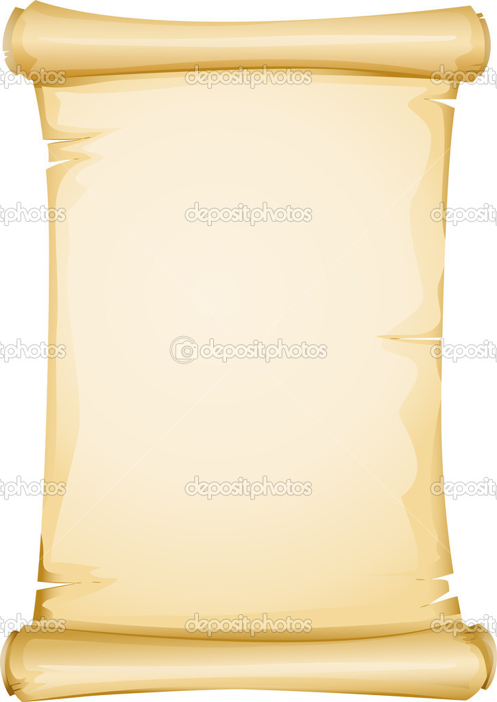 Pergaminho em branco — Fotografias de Stock © lenmdp #23304254