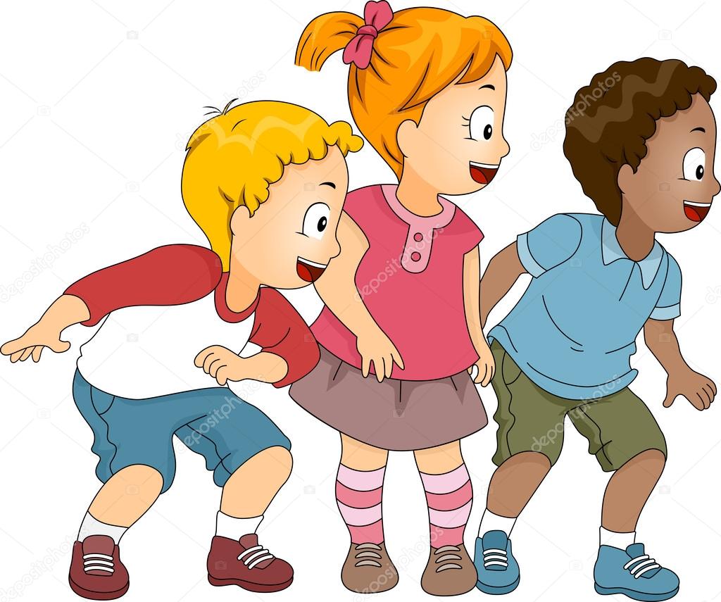 niños mirando — Foto de stock © lenmdp #27648241