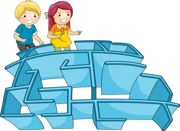 Kids maze Stock Photos, Royalty Free Kids maze Images | Depositphotos®