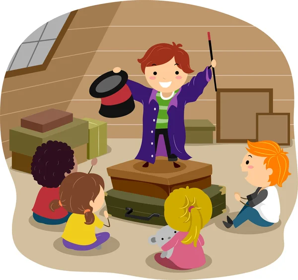 Magic show cartoon Stock Photos, Royalty Free Magic show cartoon Images ...
