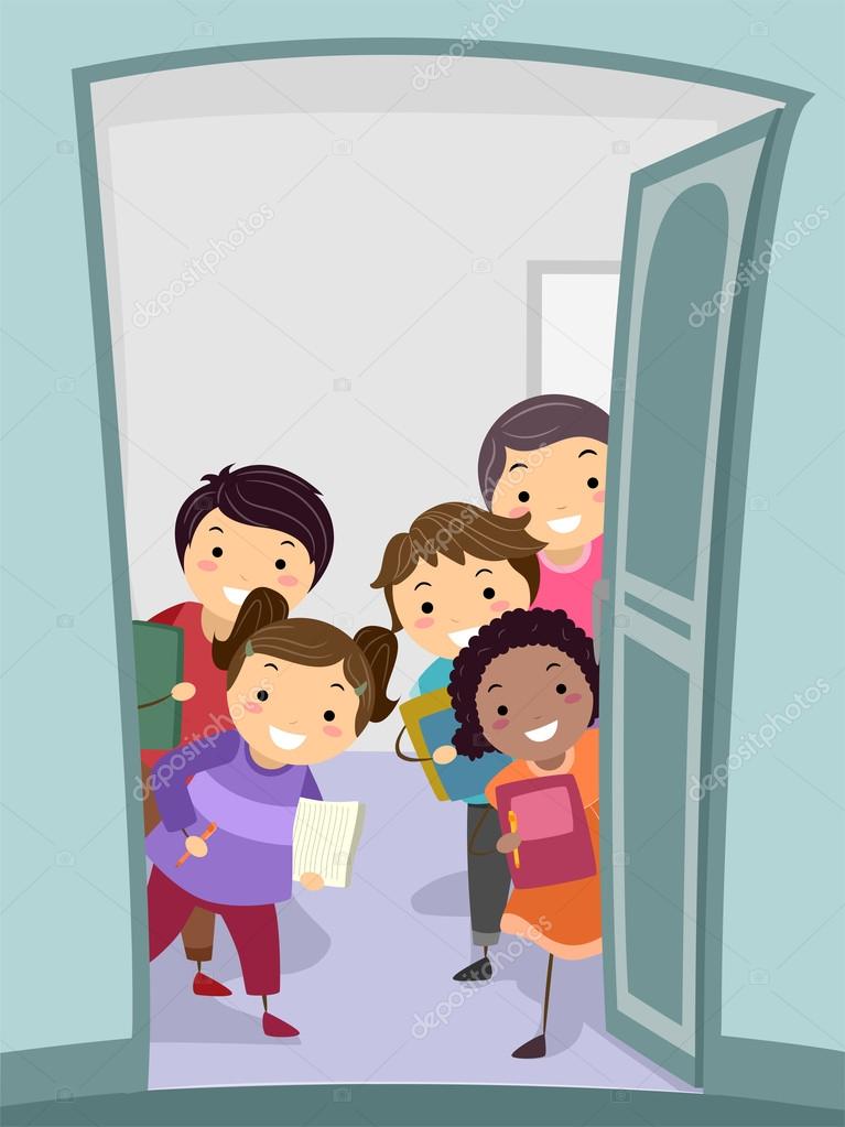 Group Study Stock Illustration by ©lenmdp #46207739