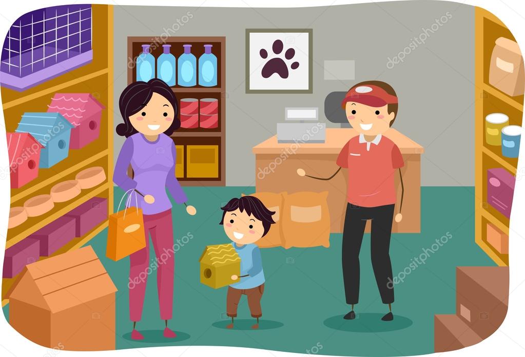 Pet Store Clip Art