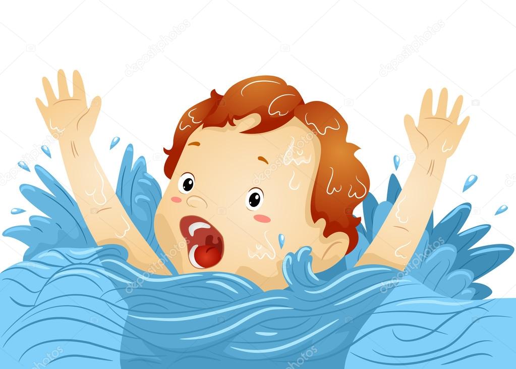 niño ahogado — Foto de stock © lenmdp #46208699