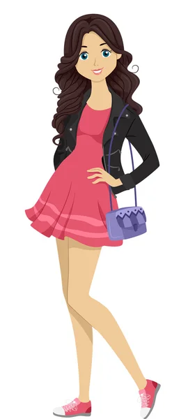 Teenage girl clipart Stock Photos, Royalty Free Teenage girl clipart ...