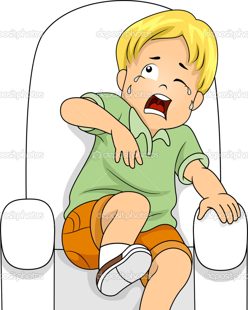 Scared Boy Clipart