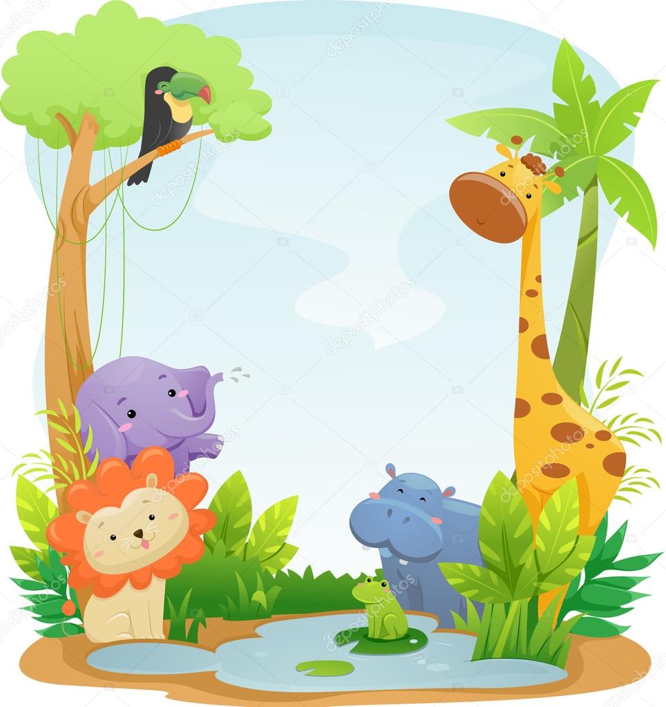 Safari Animals Clip Art