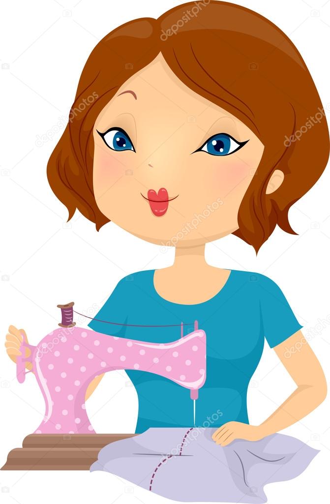 Sewing Clothes Clipart