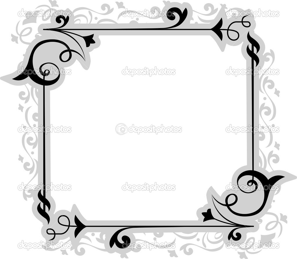 Filigree Frame Clip Art