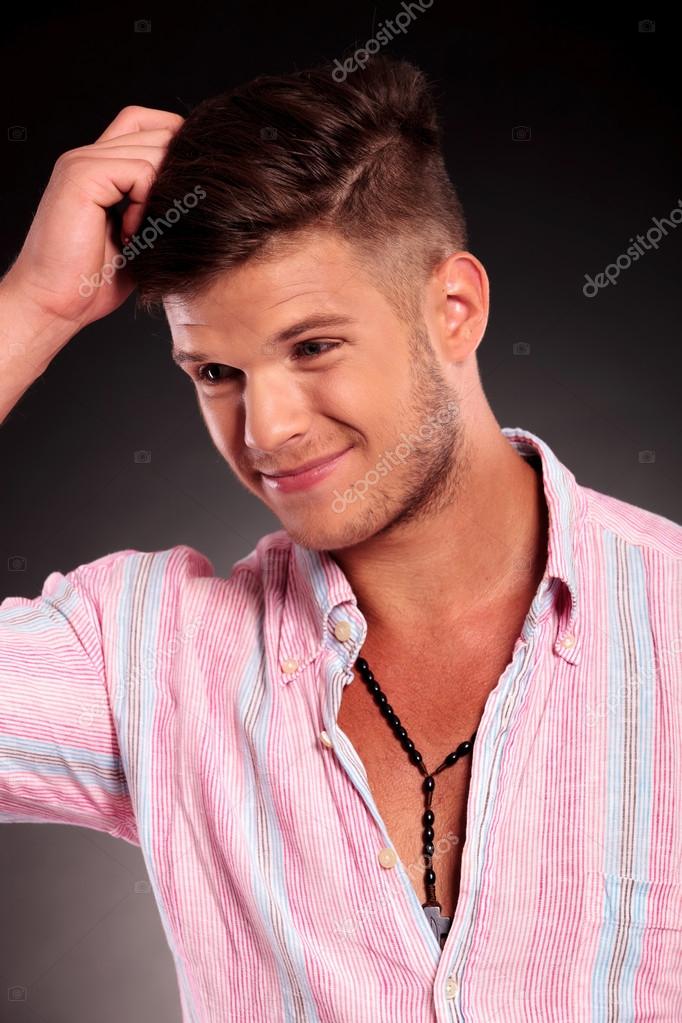 Confused man scratching head Stock Photo by ©feedough 20177659 Confused man scratching head Stock Photo by ©feedough 20177659