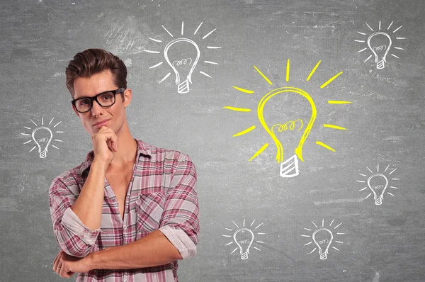 Ideas guy Stock Photos, Royalty Free Ideas guy Images | Depositphotos