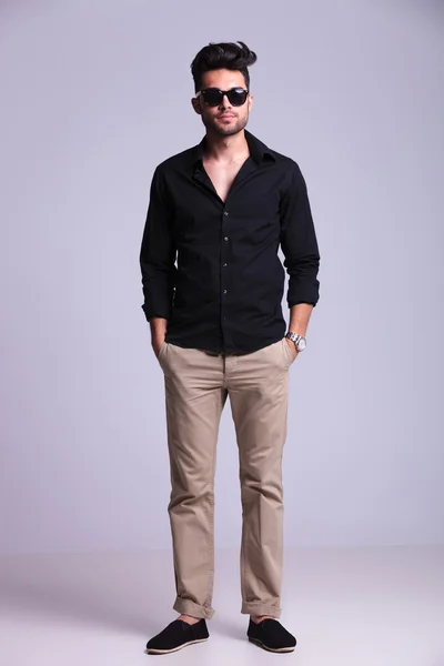 Casual man standing Stock Photos, Royalty Free Casual man standing ...