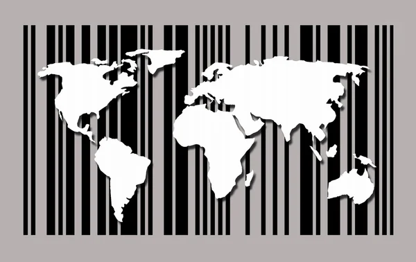 Barcode world map Stock Photos, Royalty Free Barcode world map Images ...