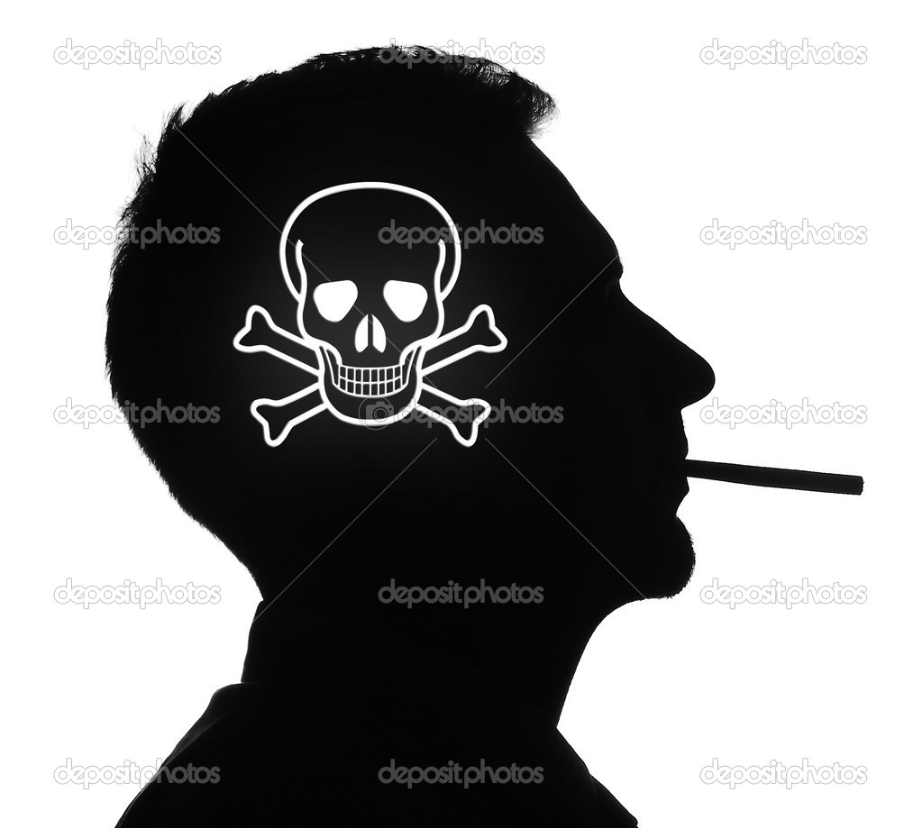 Deadly smoking — Stock Photo © joruba75 #48954365