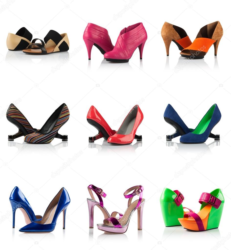 differents types de chaussures pour femmes
