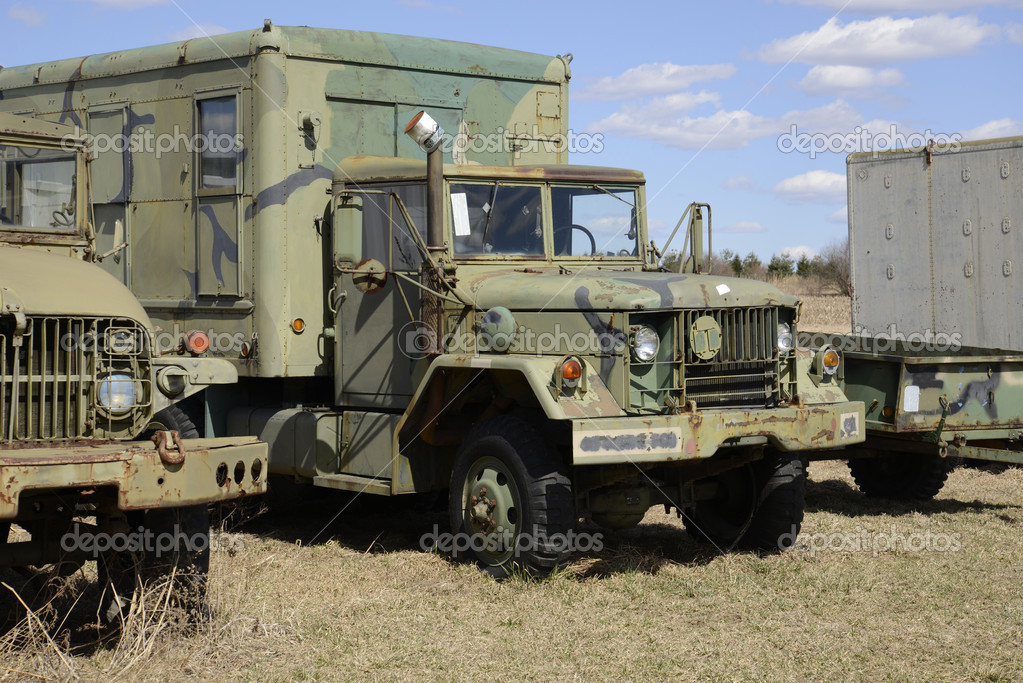 Old army truck — Stock Photo © cfarmer #23550727