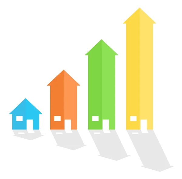 Home graph Stock Vector Image by ©designwork07 #24299877