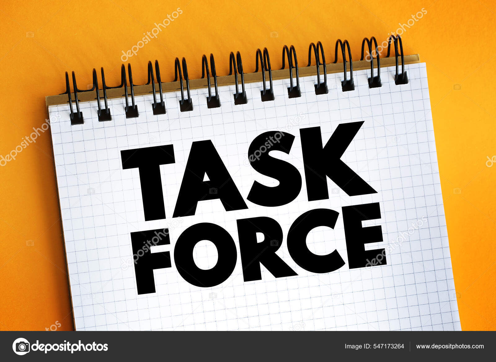 Task Force Unit Formation Established Work Single Defined Task Activity ...