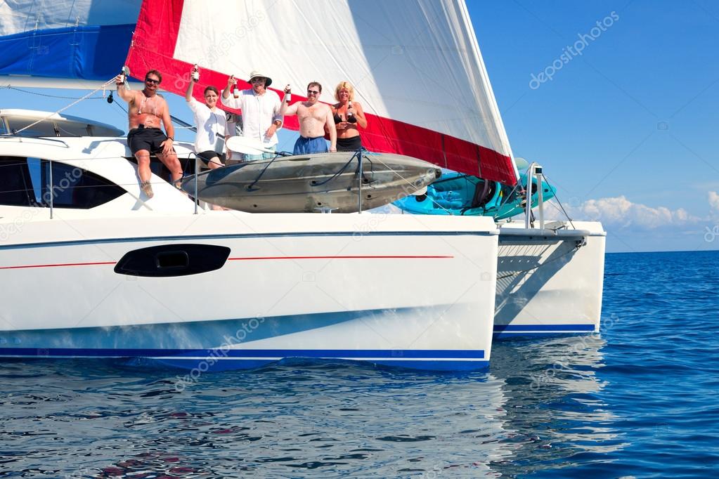 Boat party — Stock Photo © alexeys #29209783