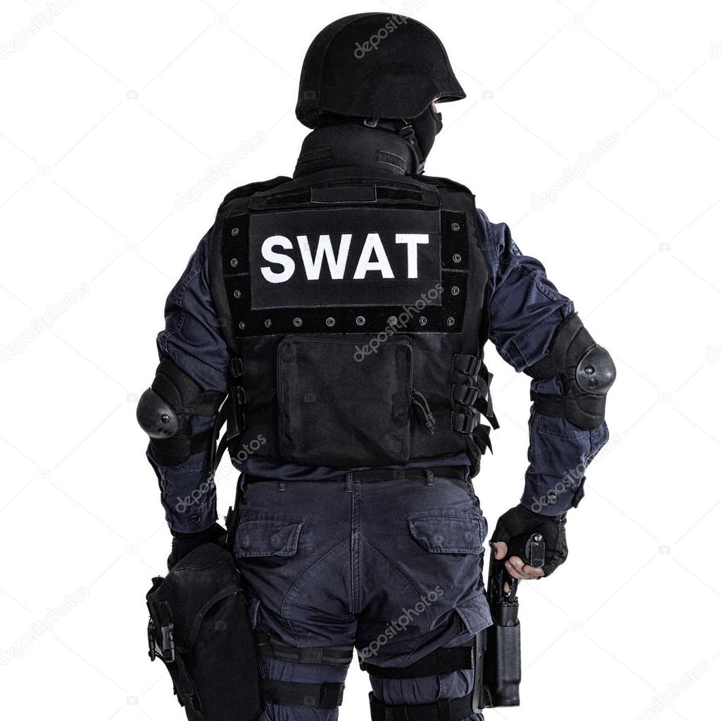 SWAT officer — Stock Photo © zabelin #41618153
