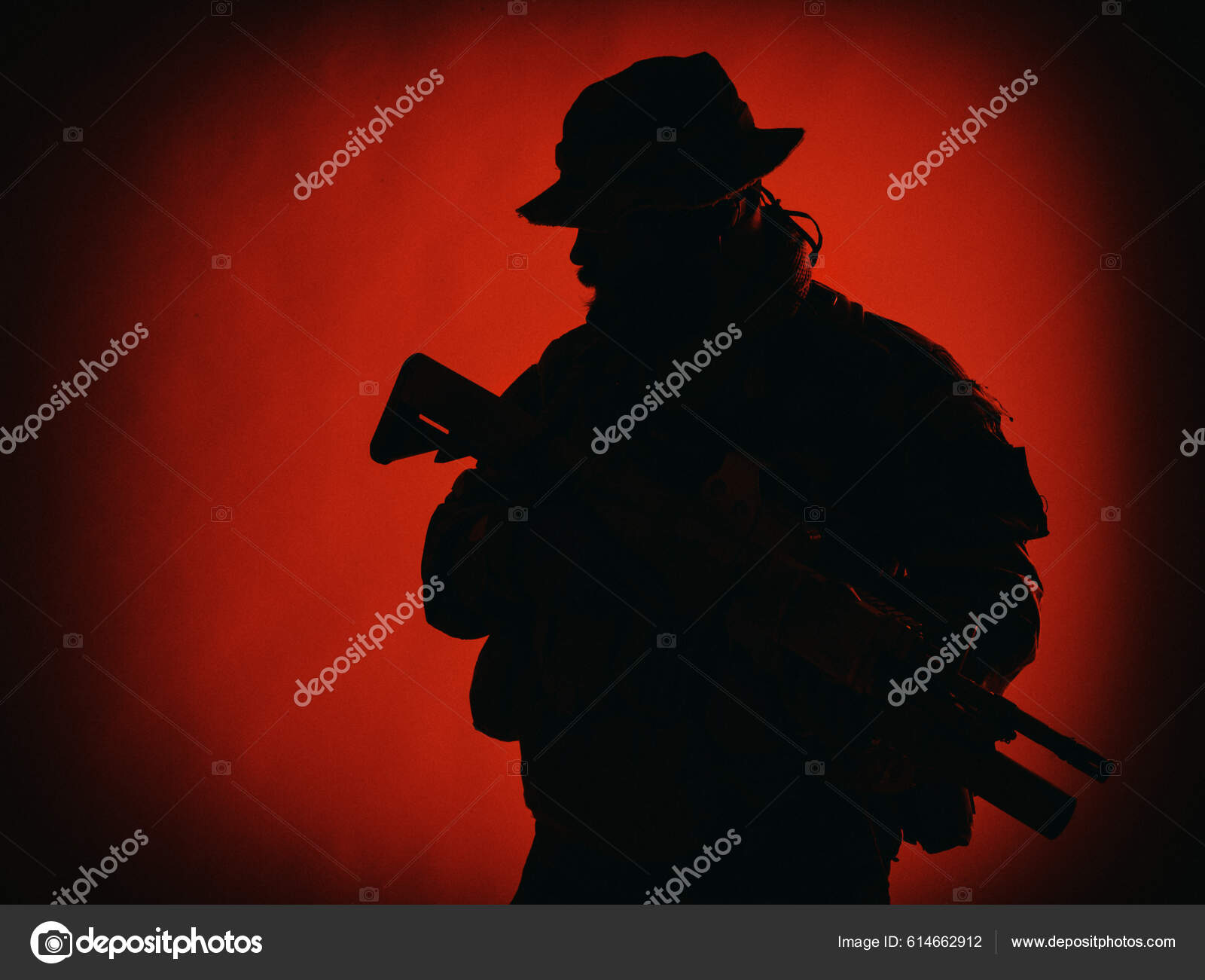 Tirador Comando Fusilero Las Fuerzas Especiales Del Ejército Uniforme ...