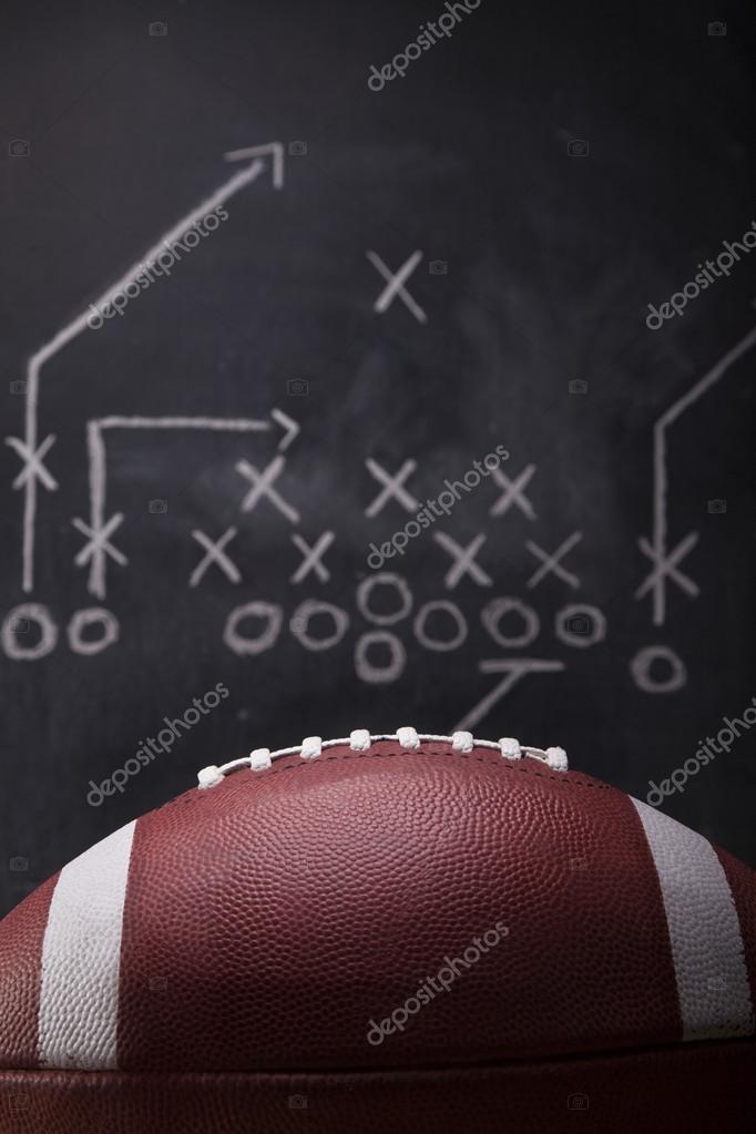 Football Game Plan — Stock Photo © justinkendra #12491826