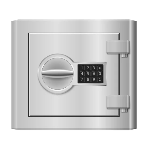 Realistic steel safe icon security concept — Stock Vector © macrovector ...