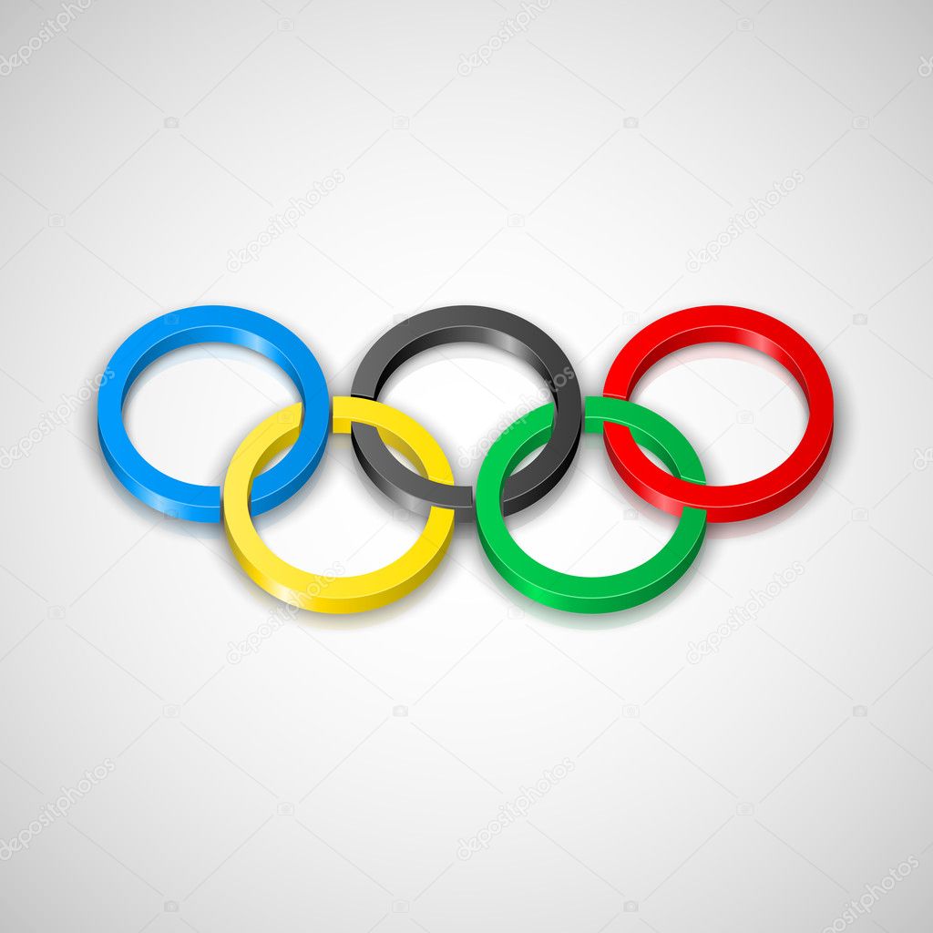 Olympic Rings — Stock Vector © dvargg #20422915