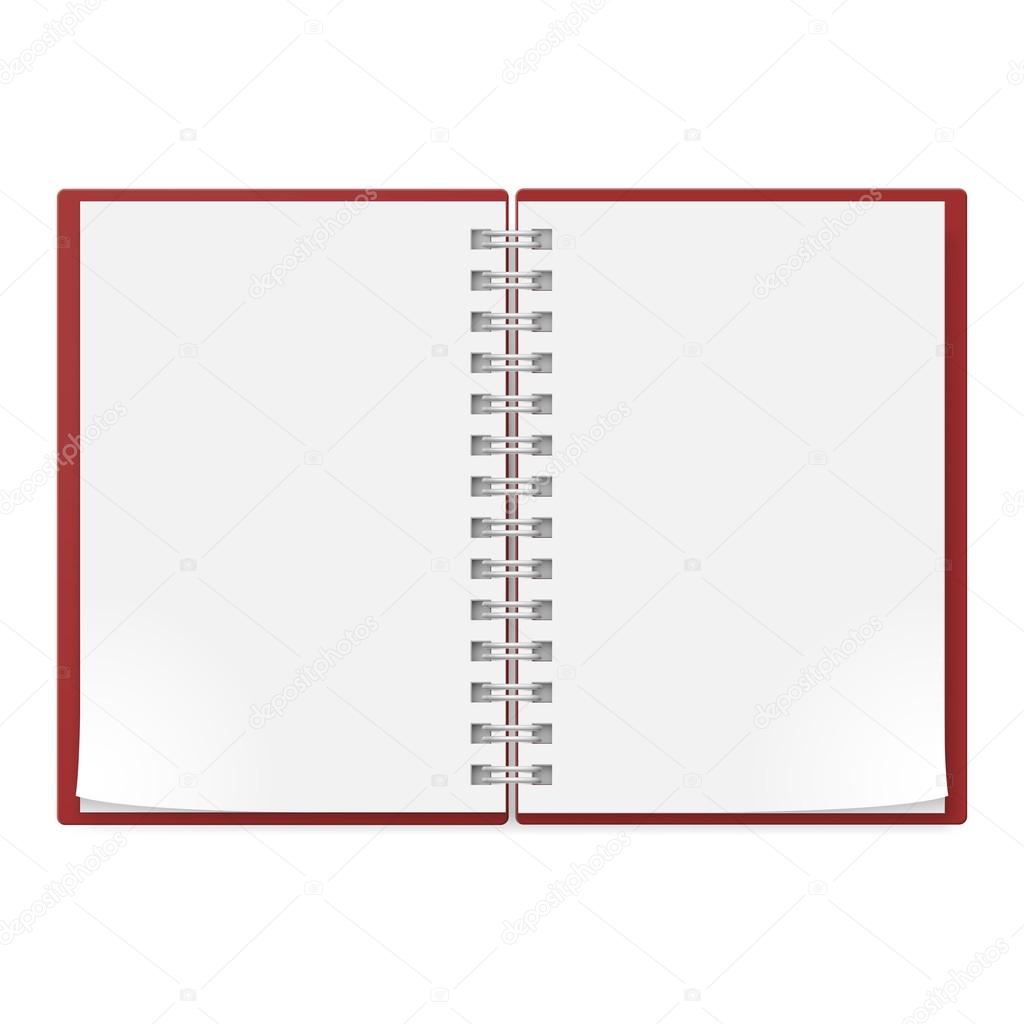 Realistic notebook Stock Vector Image by ©dvargg #22605433