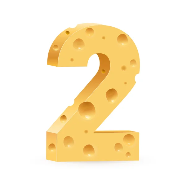 Digit of cheese Stock Vector Image by ©dvargg #24468283