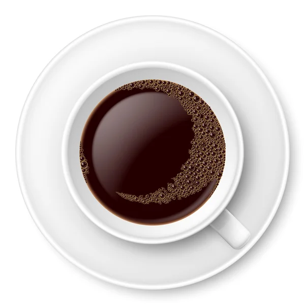 Vector illustration. A cup of coffee. — Stock Vector © dvargg #3062620 Vector illustration. A cup of coffee. — Stock Vector © dvargg #3062620