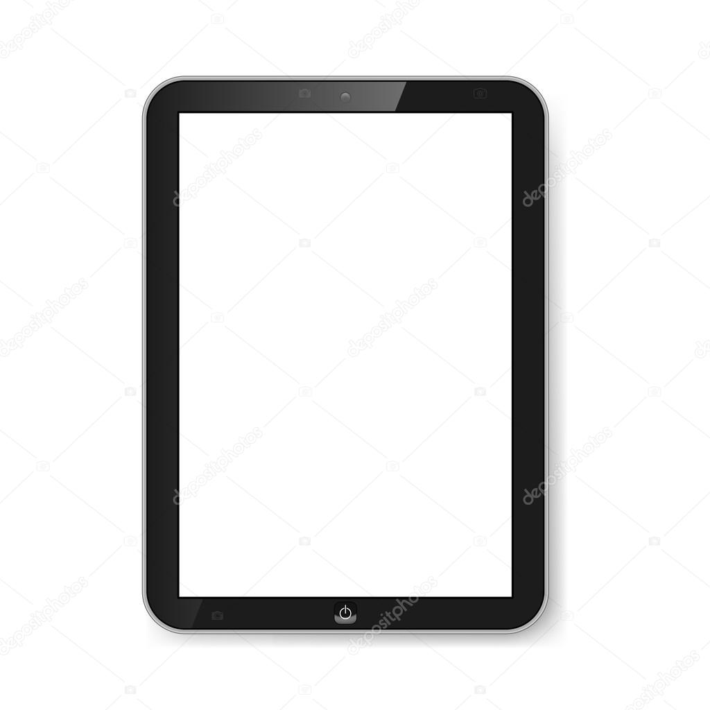 Tablet with blank screen. Stock Vector Image by ©dvargg #29966743