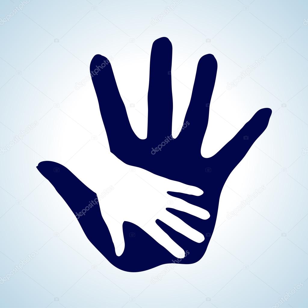 Helping hand. Stock Vector Image by ©dvargg #30921051