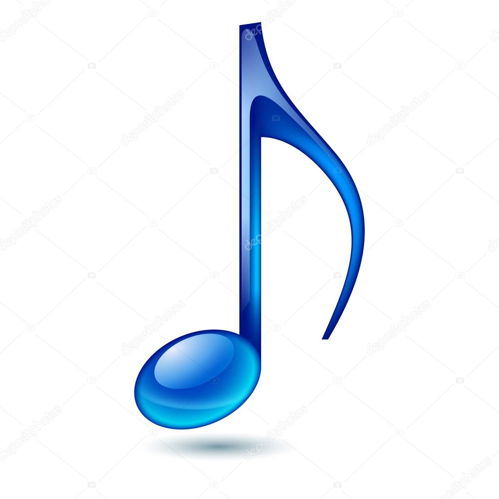 Nota Musical Azul Png Nota Musical Azul PNG Imágenes Transparentes