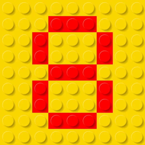 Pieza lego imágenes de stock de arte vectorial | Depositphotos