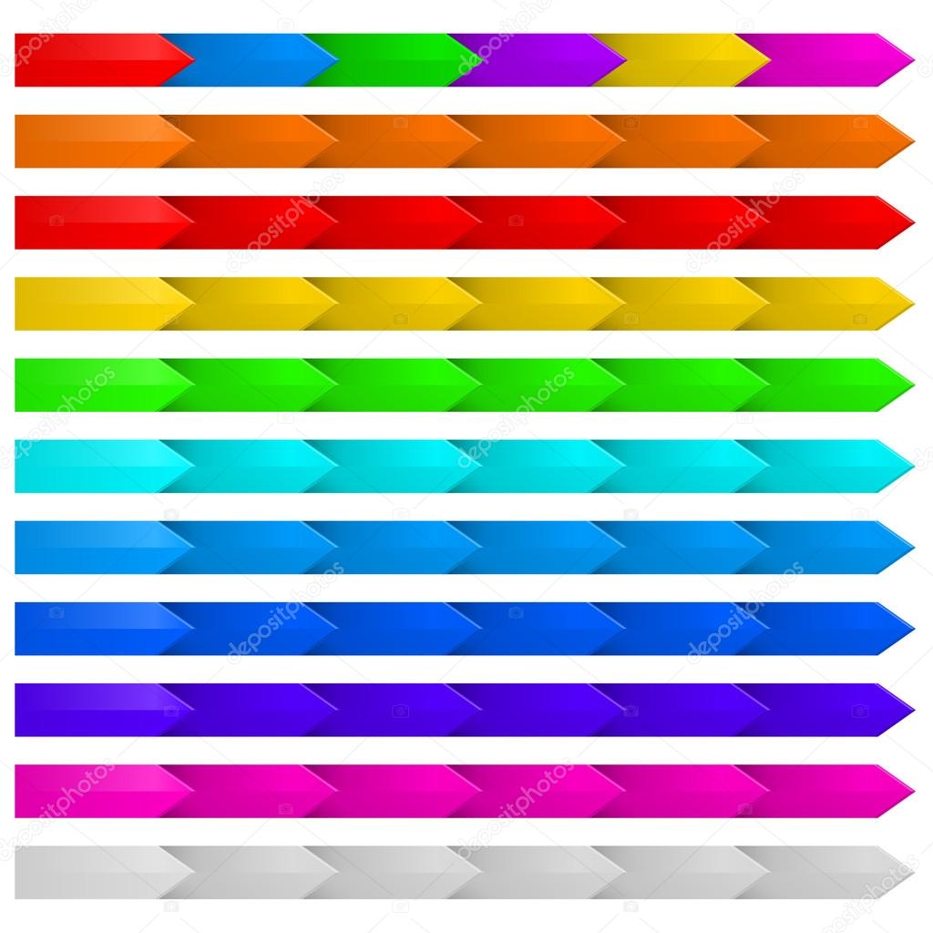 Set of arrows. Stock Vector Image by ©dvargg #33315033