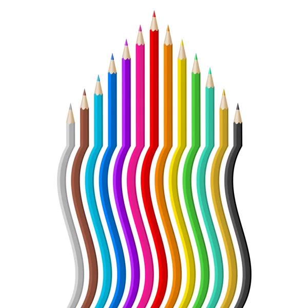 Color pencils. Stock Vector Image by ©dvargg #34276935
