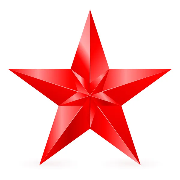 Red star. Stock Vector Image by ©dvargg #36754163