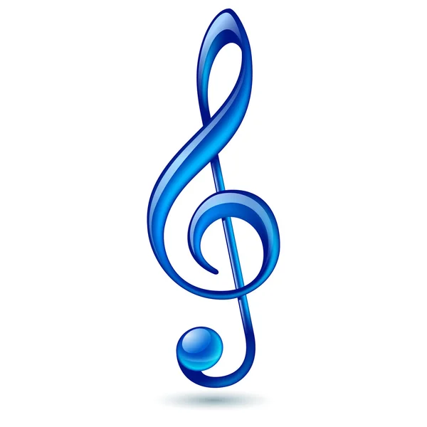 Nota Musical Azul Clipart Notas Musicais