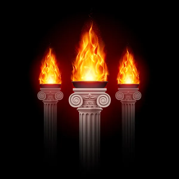 100,000 Pillar of fire Vector Images | Depositphotos