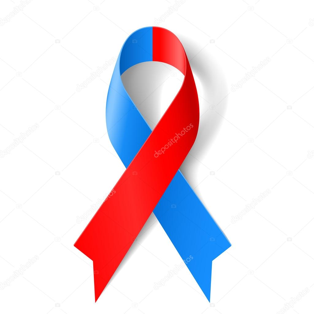 Red and blue ribbon Stock Vector by ©dvargg 45861545